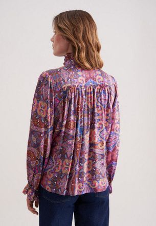 Seidensticker Klassische Bluse Tunika Druck