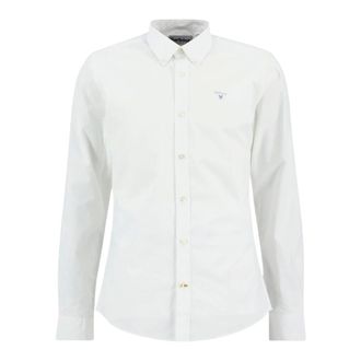 Barbour Homme, Chemises, Blanc, Taille: 2XL Treeport Poplin