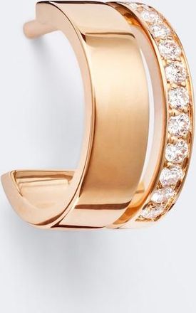 Repossi Einzelner Ohrring Berbere aus 18kt Ros&eacute;gold mit Diamanten