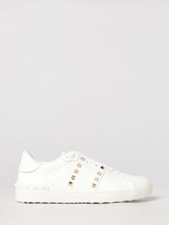 Valentino Garavani Baskets Rockstud Untitled en cuir lisse avec clous