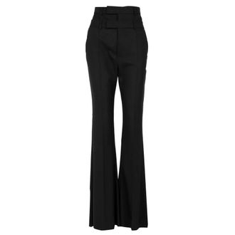 Sportmax Femme, Pantalons, Noir, Taille: 38 FR Sartorial Pantalons