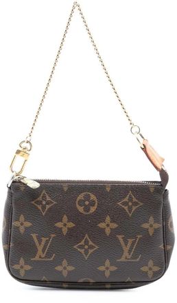 Louis Vuitton Crossbody Bags - Monogram Mini Pochette Accessoires - Gr. unisize - in Braun - für Damen
