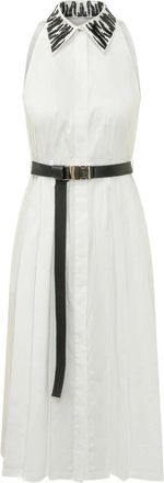 Max Mara Femme, Robes, Blanc, Taille: 40 FR Shirt Robes