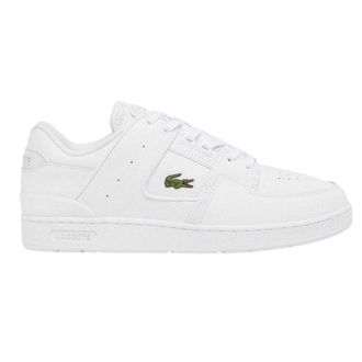 Lacoste Court Cage Sneaker f&uuml;r Herren, Leder (Wei&szlig;)