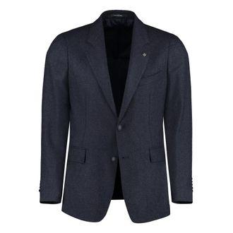 Tagliatore Wollmischungsblazer - - Jackets - Herren - Blau - 2XL