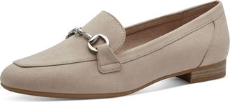 Marco Tozzi Damen, Feel ME Fußbett, weiches Innenfutter, 2-24212-42 Fahrer-Slipper, beige, 38 EU