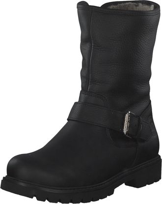 Panama Jack Damen Singapore Motorradstiefel, Black B022, 40 EU