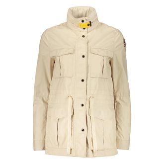 Parajumpers Beige Leichte Jacke mit Kragen Taschen - - Jackets - Damen - Beige - L