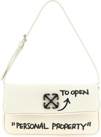 Off-white Femme, Sacs, Blanc, Taille: ONE Size Sac bandouli&egrave;re Jitney 0.7