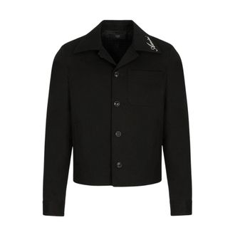 Amiri Script Collar Jacket - - Jackets - Herren - Schwarzk - L