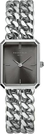 Rosefield Uhr - Damenuhr Octagon XS Studio Kettenoptik - Gr. unisize - in Grau - für Damen