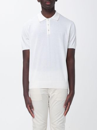 Canali Polo Homme couleur Blanc