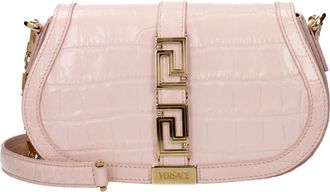 Versace Femmes Sac Bandouli&egrave;re Cuir Rose/Blush