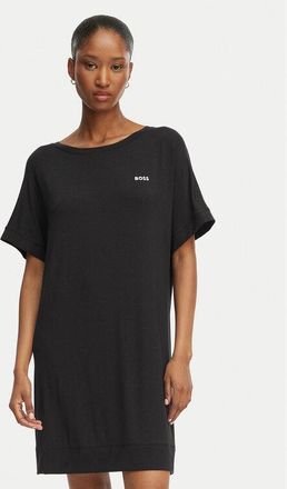 HUGO BOSS Nachthemd Element 50561000 Schwarz Regular Fit