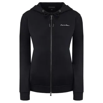 Armani Emporio Armani Logo Damen Schwarz Trackjacke