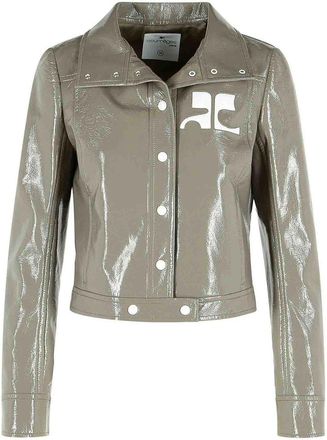Courr&egrave;ges Veste Casual - Gris