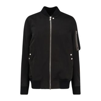 Rick Owens Homme, Vestes, Noir, Taille: XL Blouson aviateur classique