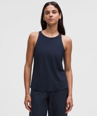 lululemon D&eacute;bardeur dos nageur Breezily pour Femmes - Bleu - Taille XL