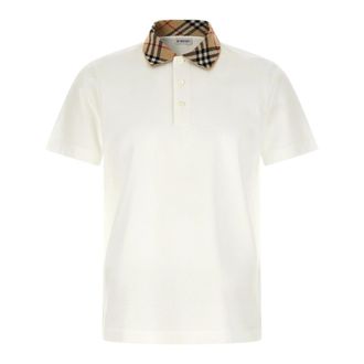 Burberry Evan Polohemd - - Tops - Herren - Wei&szlig; - L