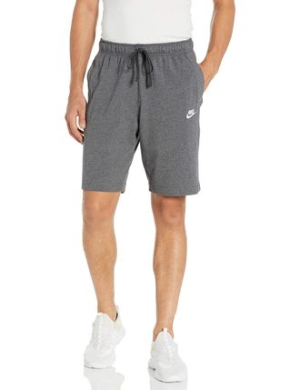 Nike Nike Herren Sport Shorts M NSW Club Short JSY, Charcoal Heathr/(White), 4XL-T, BV2772