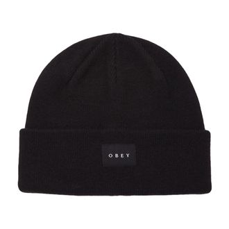 Obey Virgil Beanie - - Accessories - Herren - Schwarzk - ONE SIZE