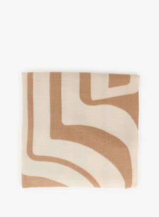 Au Printemps Paris Echarpe douce g&eacute;ometrique