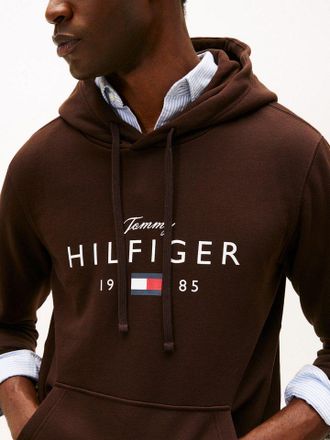 Tommy Hilfiger Hoodie BRAND LOVE BIG HILFIGER mit Logo-Grafik, normale Passform