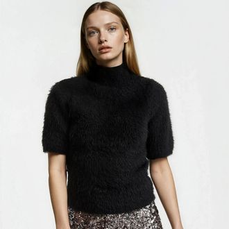 La Redoute Collections Pull Col Rond En Fine Maille Effet Poilu