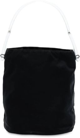 Prada Crossbody Bags - Tessuto Acrylic Handle Bag - Gr. unisize - in Schwarz - f&uuml;r Damen