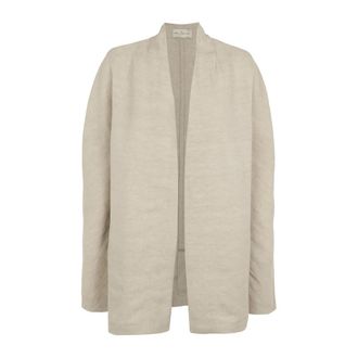 Cortana Fania- Leinen- und Viskose-Steinjacke - - Blouses & Shirts - Damen - Grau - XS