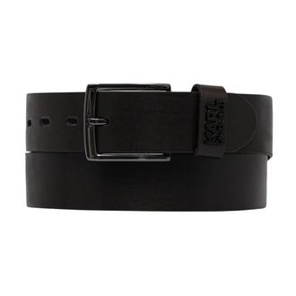 Karl Lagerfeld Lederg&uuml;rtel - - Accessories - Herren - Schwarzk - 90 CM