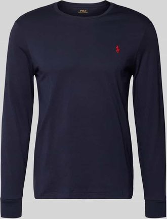 Polo Ralph Lauren Custom Slim Fit Longsleeve mit Label-Stitching