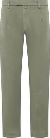 BRIGLIA 1949 Leichte Chino mit Stretchanteil und Bundfalte, Easy Fit in