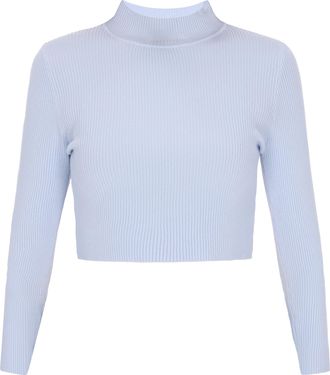 Mymo Pullover Frauen hellblau