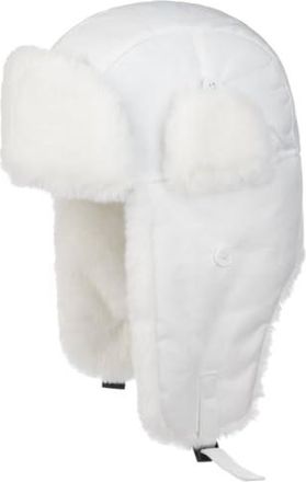 Seeberger Chapka Finola Femme - Lapeer Bonnet pour lhiver avec Oreillettes, Doublure Automne-Hiver Hiver - M (56-57 cm) Blanc