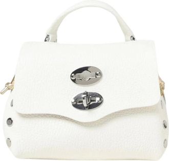 Zanellato Femme, Sacs, Blanc, Taille: ONE Size Sac &agrave; poign&eacute;e sup&eacute;rieure