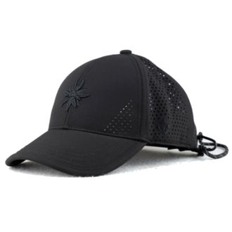 Bavarian Caps Edelwei&szlig; Outdoor V2 Schwarz Curved