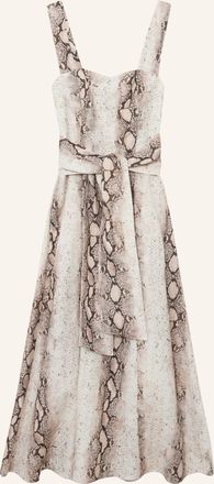 Reiss Reiss Kleid Amy Mit Leinen beige