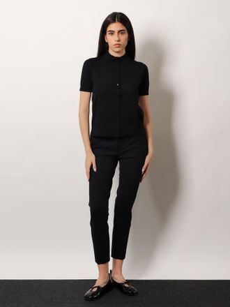 Max Mara Womens Trousers Pegno Viscose Blend Black