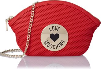 Love Moschino Damen Schultertasche, rot