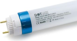 Dotlux LED Röhre Fleischtheke Fleisch-Rosé Milchglas (120cm Länge) für Metzgerei und Fleischerei