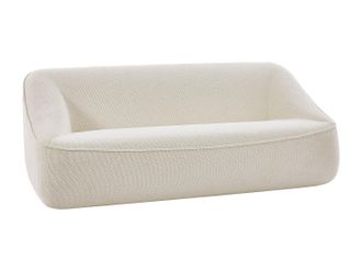 Vente-Unique 3-Sitzer-Sofa aus Strukturiertem Stoff - Beige - KIREBA