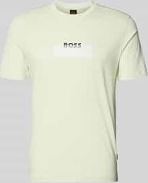 Boss Orange by Hugo Boss Regular Fit T-Shirt aus reiner Baumwolle Modell Te_LOGOTAPE