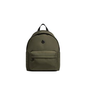 Moncler Moncler New Pierrick Metal Logo Backpack, Men, Green, Size: One Size