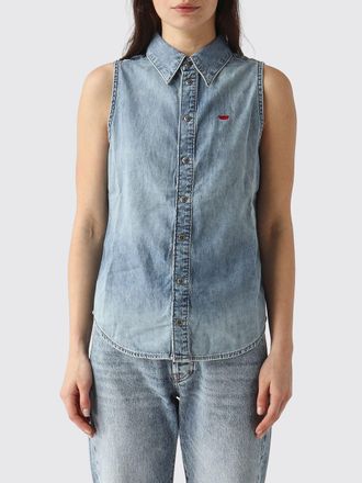 Diesel Hemdbluse DIESEL Damen Farbe Denim