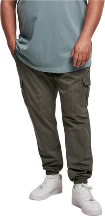 Urban Classics Herren AOP Glencheck Cargo Jog Pants Darkgrey, 3XL