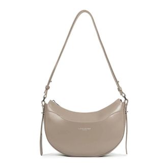 Lancaster Femme, Sacs, Gris, Taille: ONE Size Suave Ace Sac Demi Lune à Fermeture Éclair