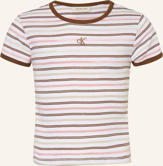 Calvin Klein T-Shirt Yarndye pink