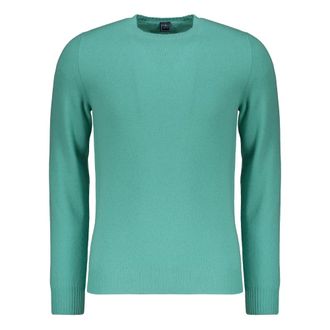 Fedeli Rundhals-Pullover - - Knitwear - Herren - Gr&uuml;n - 3XL