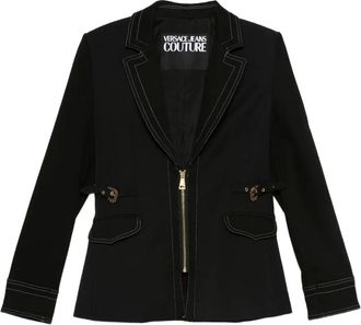 Versace Jeans Couture veste à fermeture zippée - Noir